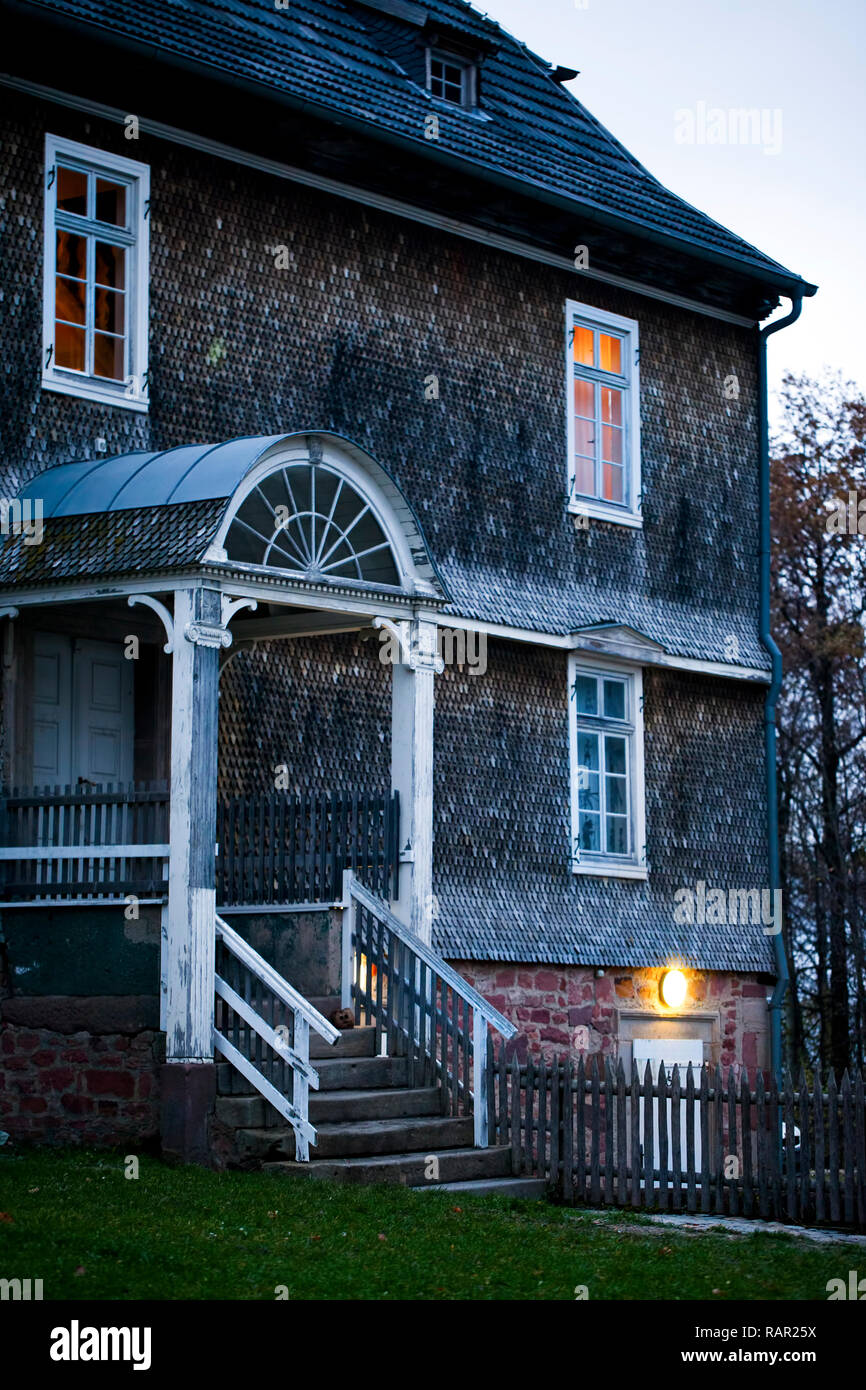 Vintage Old German Architecture Farm House Photo Stock Photo - Alamy