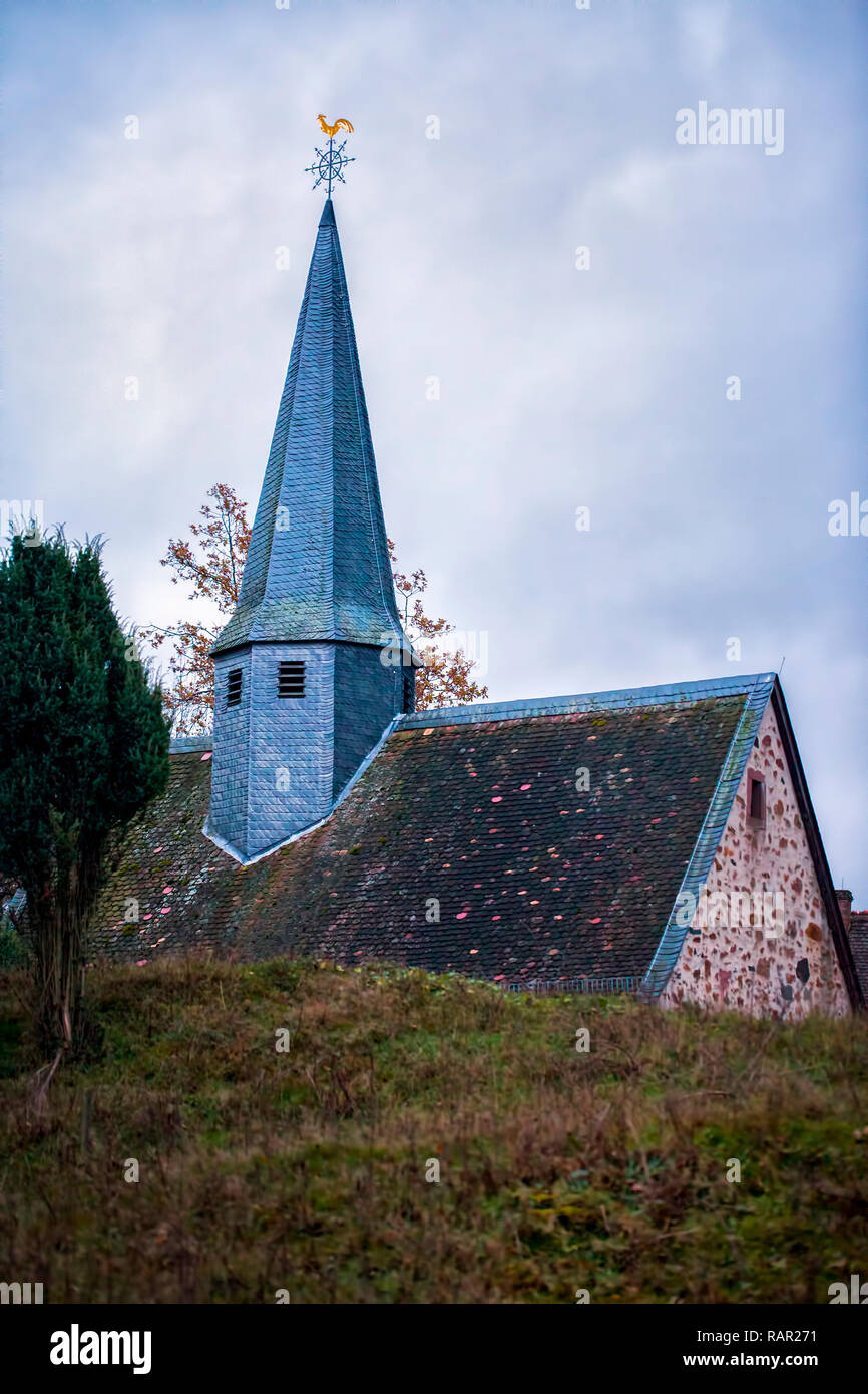 Vintage Old German Architecture Farm House Photo Stock Photo - Alamy