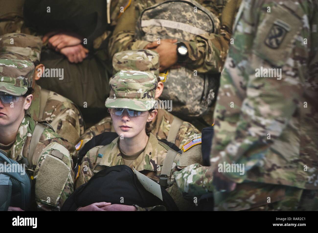 (FORT BENNING, Ga.) – U.S. Army Infantry soldiers-in-training assigned ...