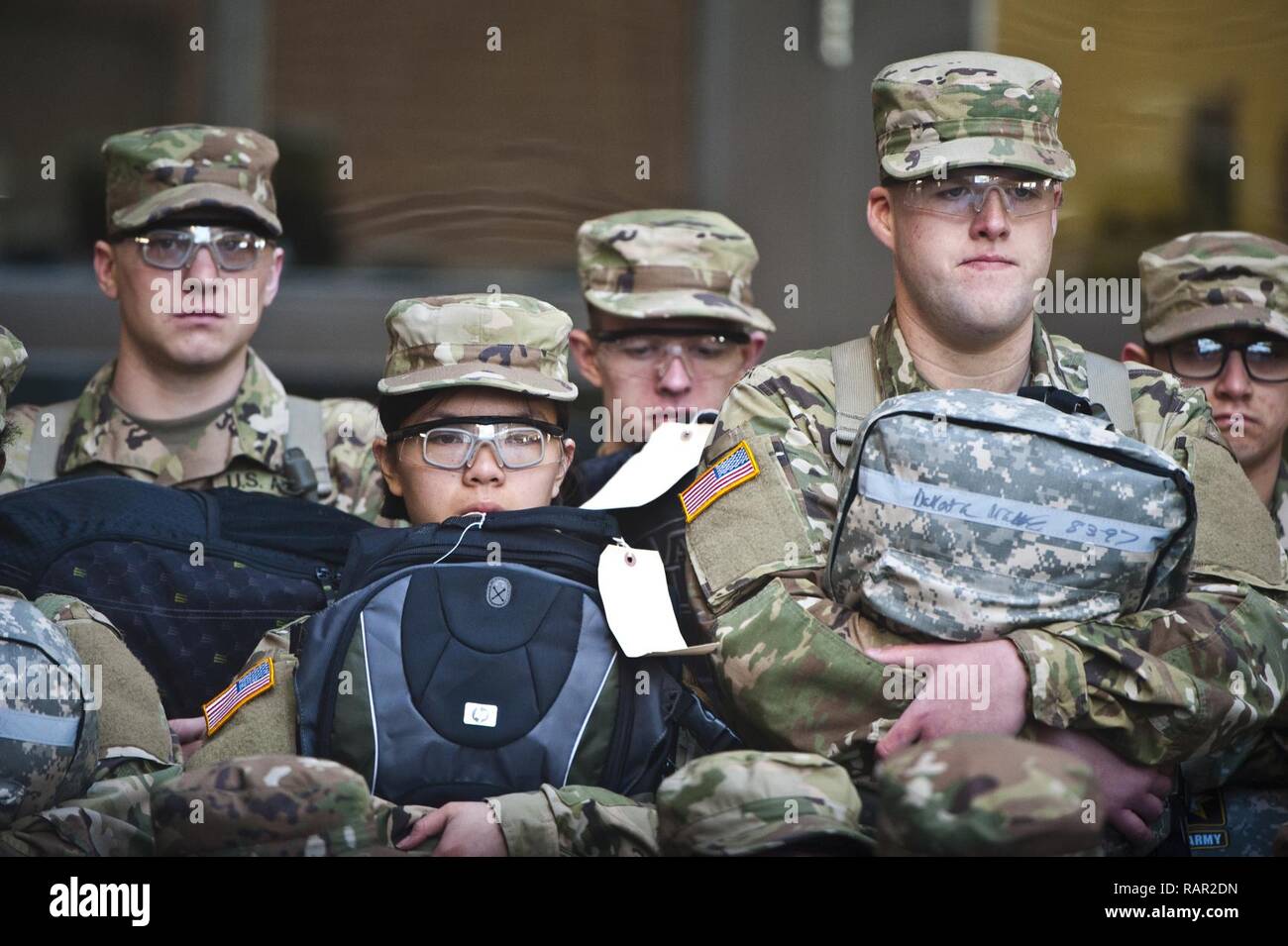 (FORT BENNING, Ga.) – U.S. Army Infantry soldiers-in-training assigned ...