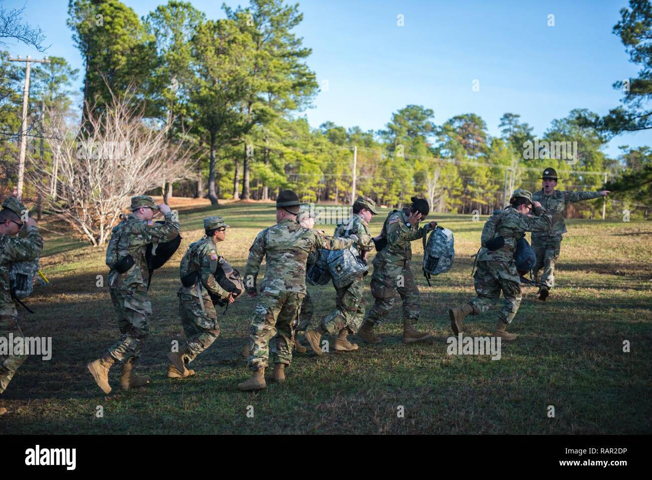 (FORT BENNING, Ga.) – U.S. Army Infantry soldiers-in-training assigned ...