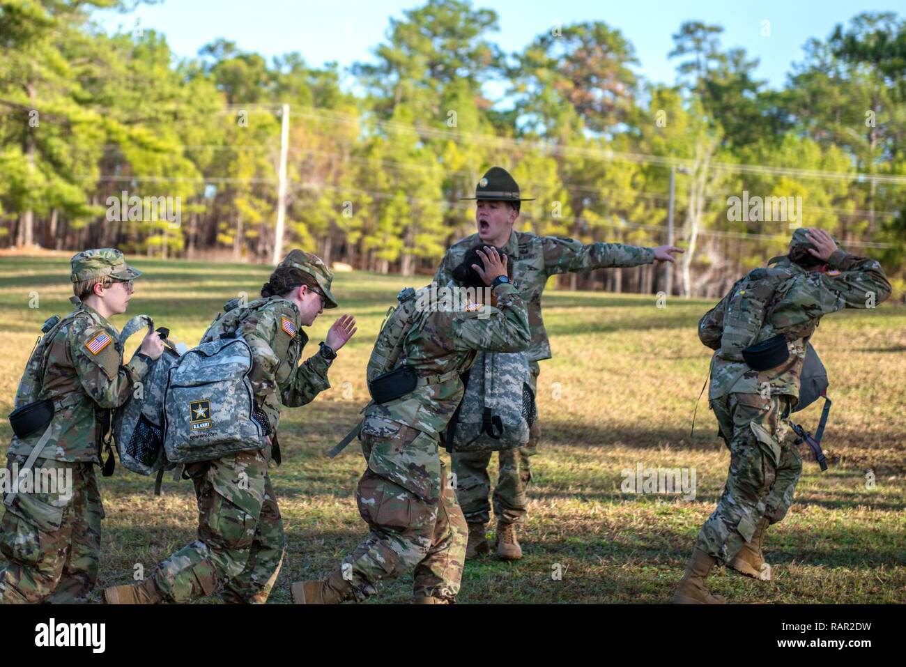 (FORT BENNING, Ga.) – U.S. Army Infantry soldiers-in-training assigned ...