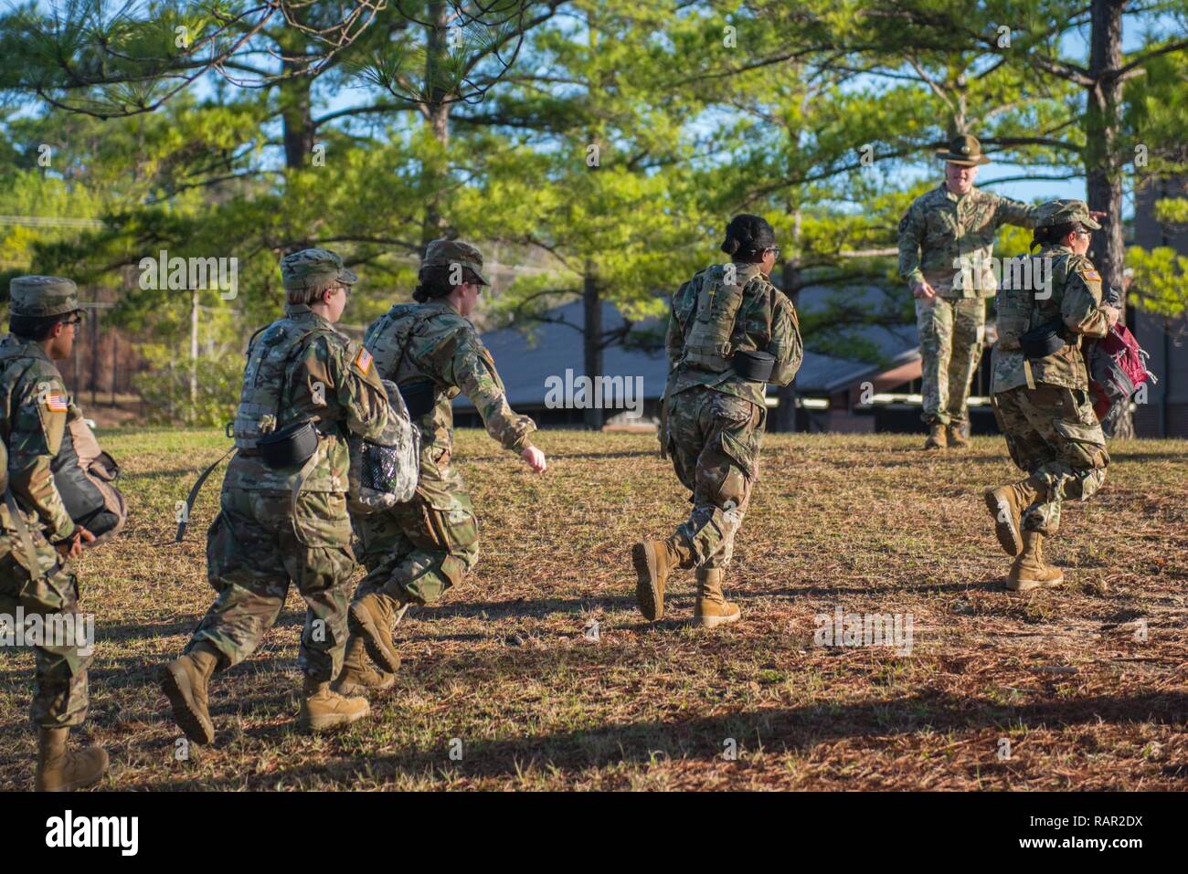 (FORT BENNING, Ga.) – U.S. Army Infantry soldiers-in-training assigned ...