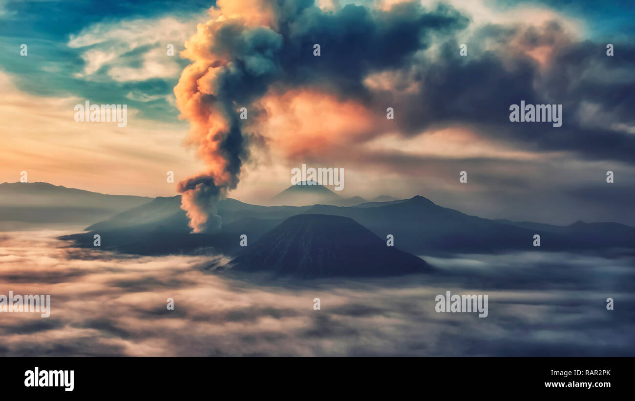 Volcanic volcano bromo hi-res stock photography and images - Alamy