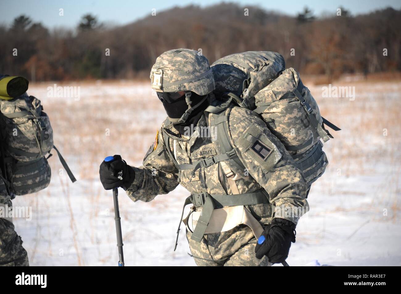 U.S. Army soldiers with the 181 Multifunctional Training Brigade of the ...