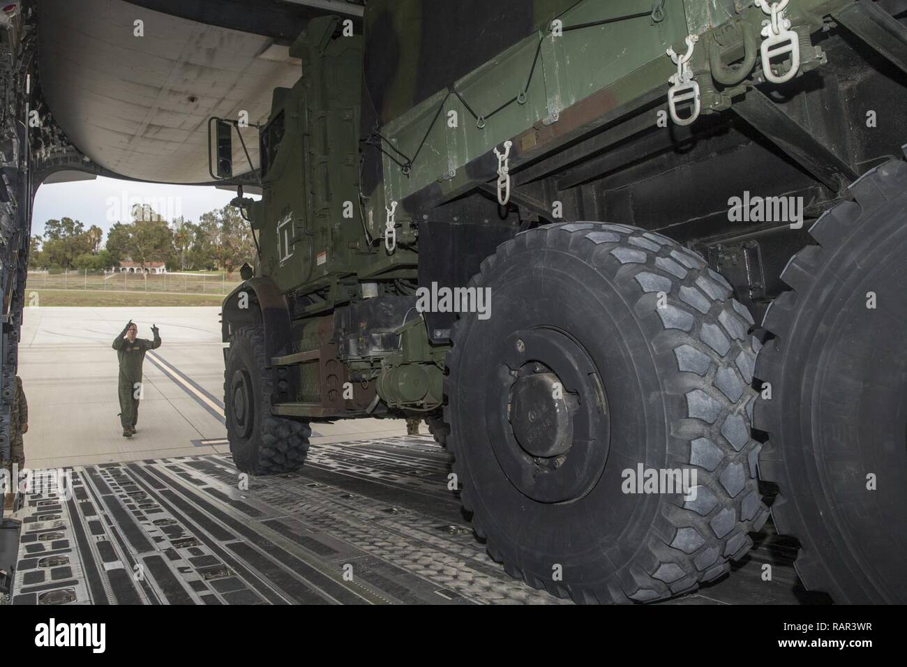 U.S. Air Force Master Sgt. Eric Brasch, loadmaster, 729th Airlift ...