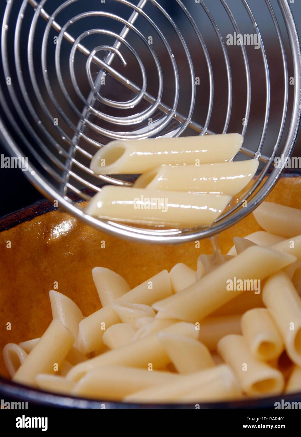 Cooking Pasta, Pasta, Penne Stock Photo - Alamy