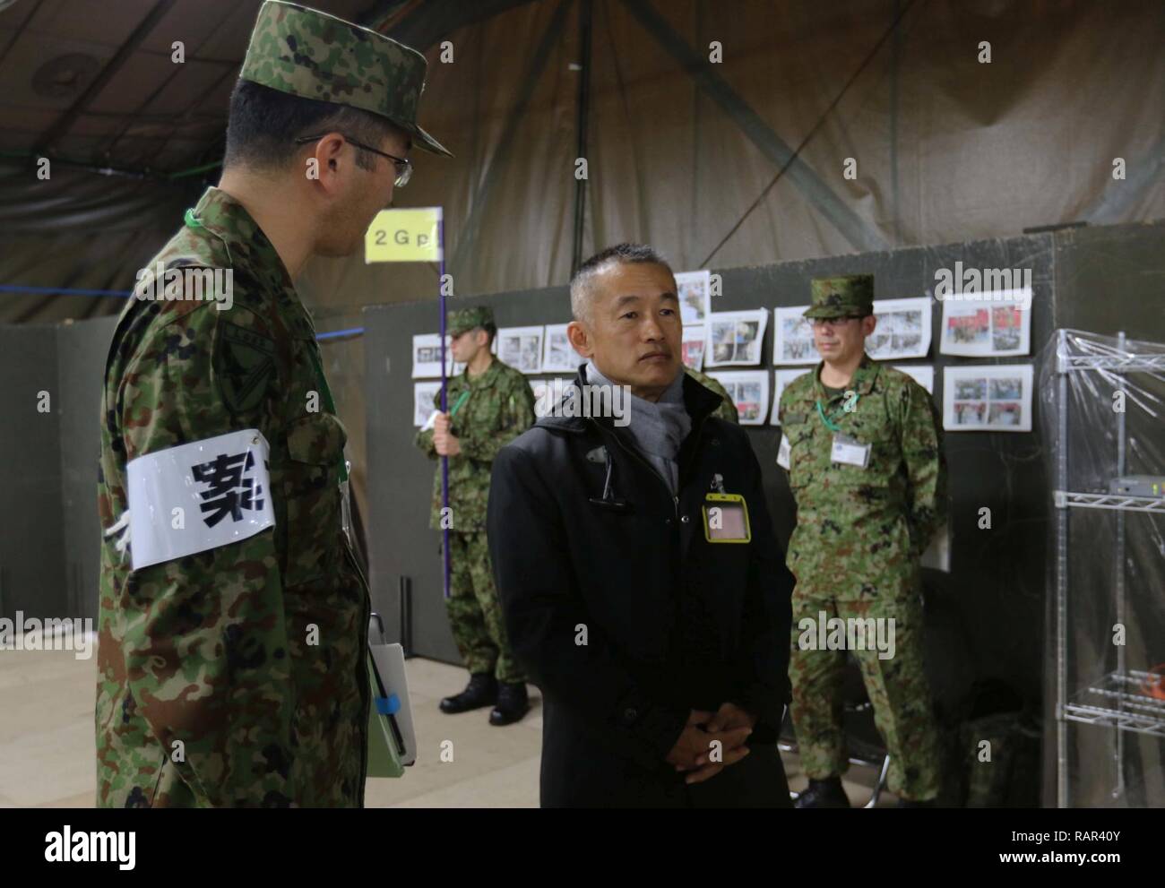 The Director Of Operations Of The Joint Staff Office For The Japan