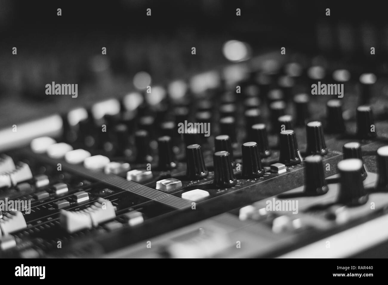 Volume slider Black and White Stock Photos & Images - Alamy