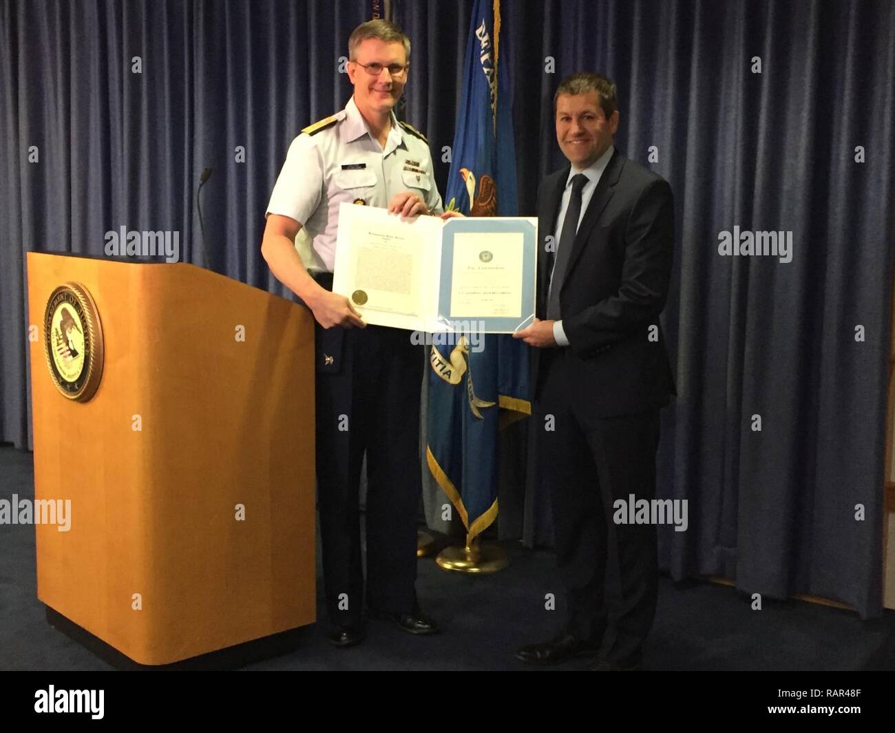 Rear Adm. Peter Gautier, commander, Eleventh Coast Guard District ...