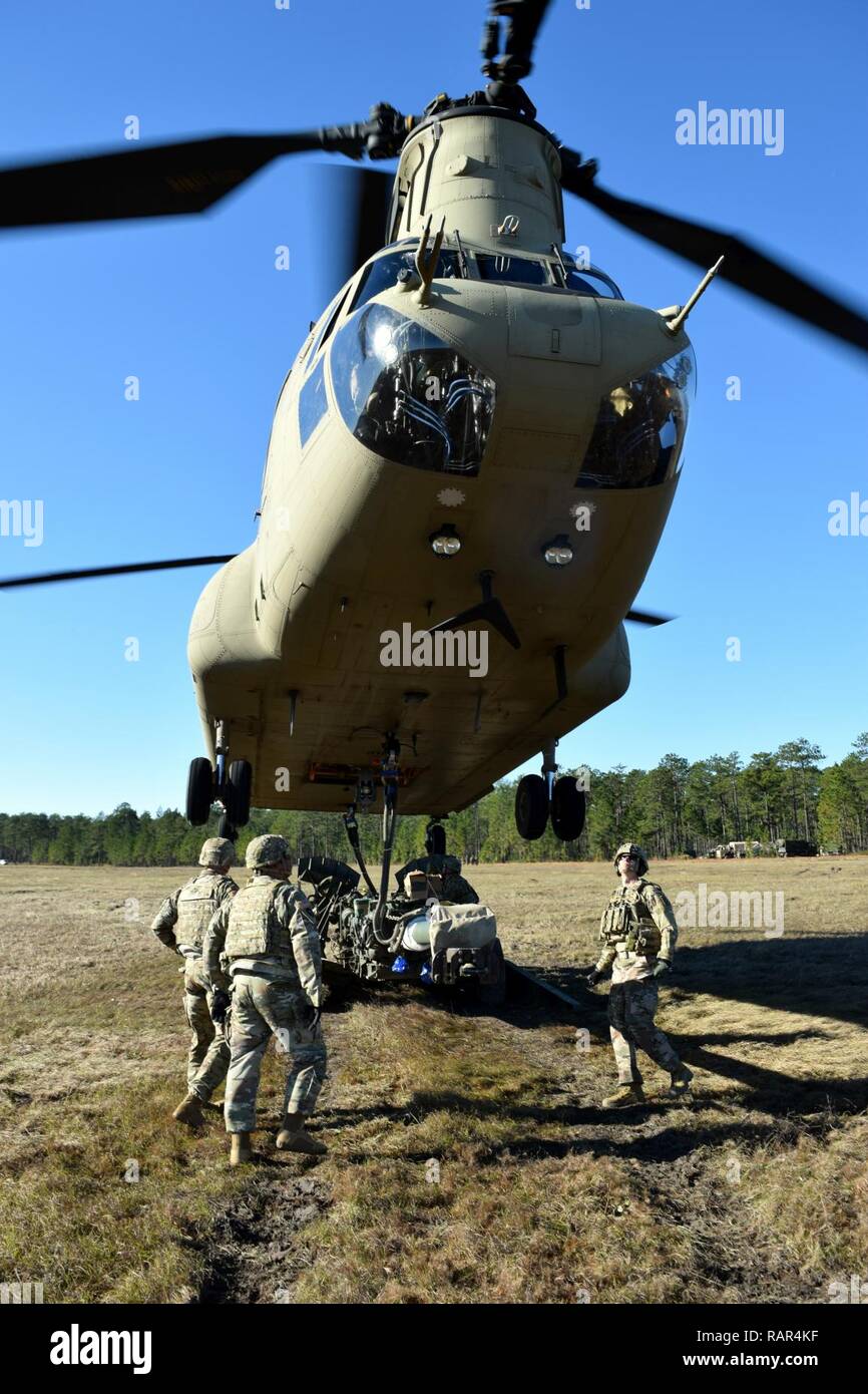 A CH-47 Chinook helicopter of the Combat Aviation Brigade, 3rd Infantry ...