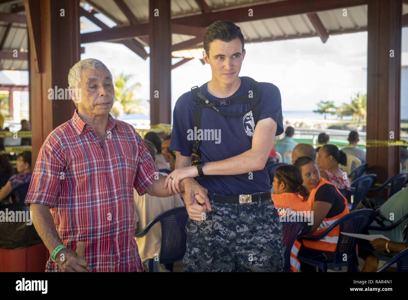 TRUJILLO, Honduras (Dec. 10, 2018) - Hospitalman Eric Trybus, from ...