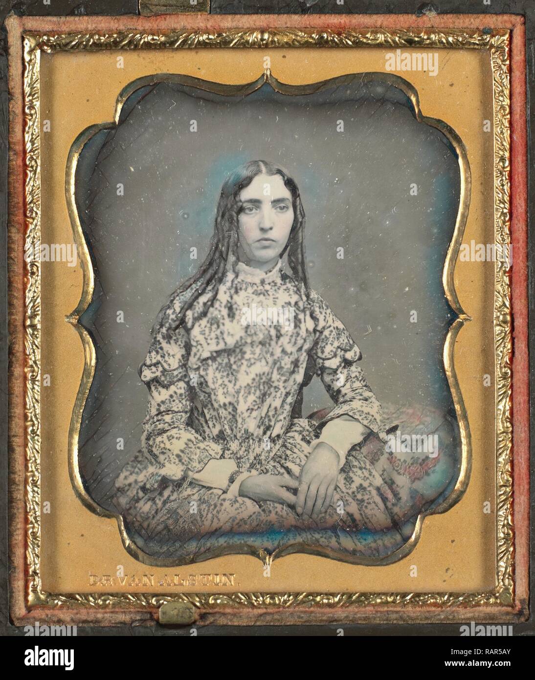 Portrait of a Young Woman, Andrew Wemple van Alstin, c. 1840 - c. 1860 ...