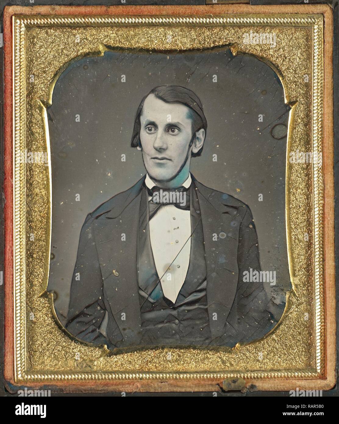 Portrait of a Man, Adams, c. 1840 - c. 1860. Reimagined by Gibon ...