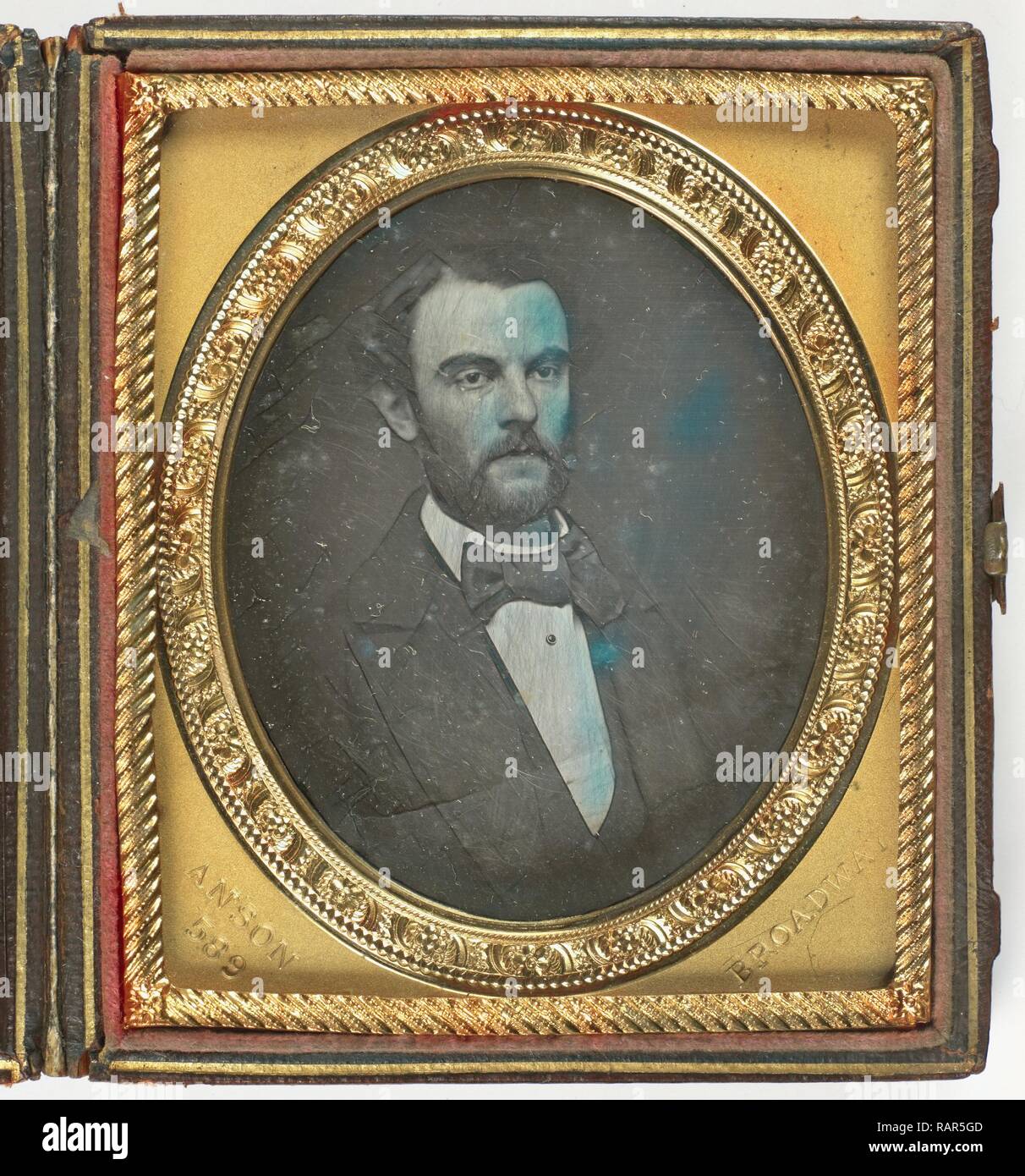 Portrait of a Man, Rufus Anson, c. 1852 - c. 1855. Reimagined by Gibon ...