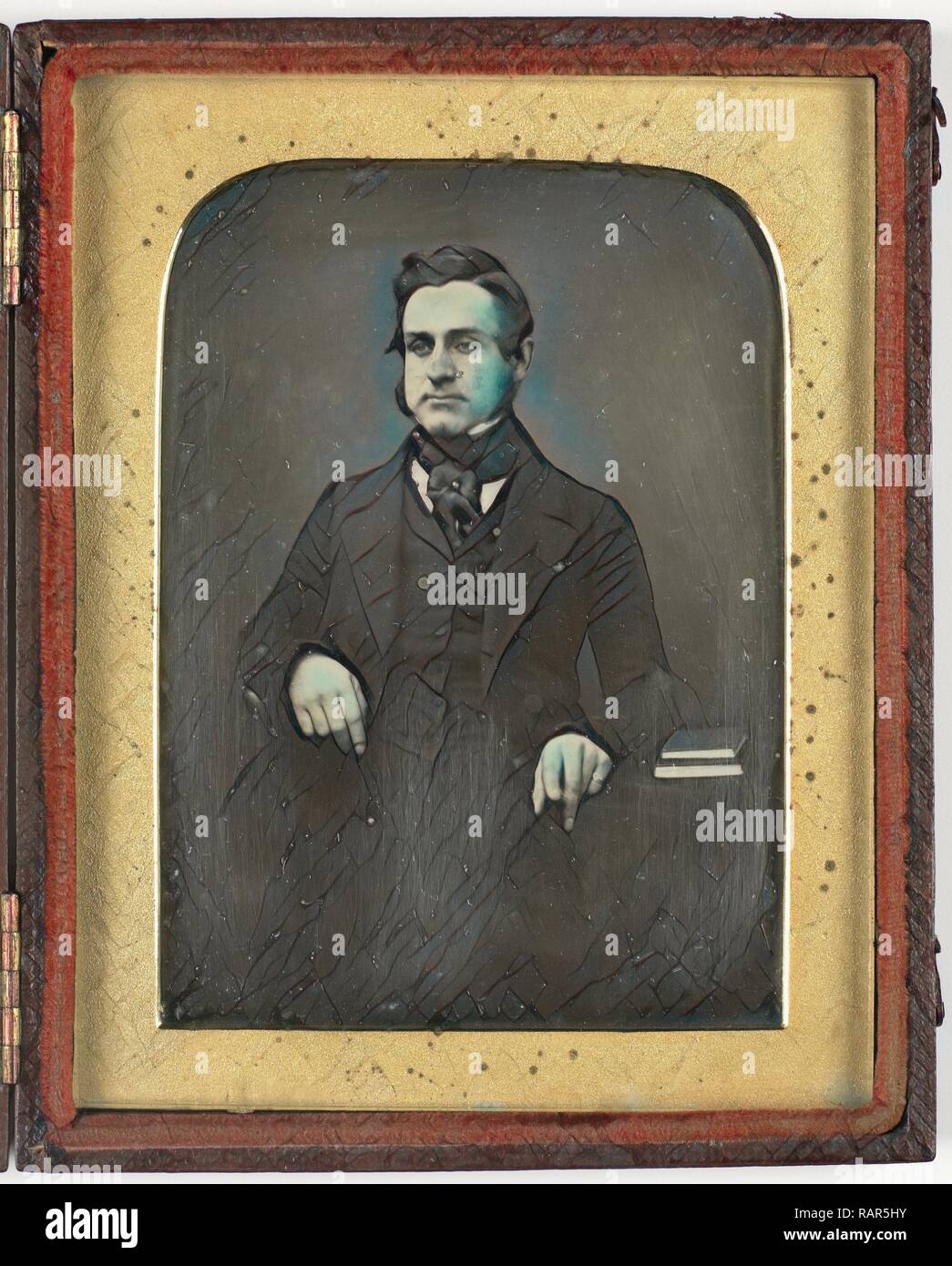 Portrait of a man with sideburns, Anonymous, c. 1840 - c. 1860 ...