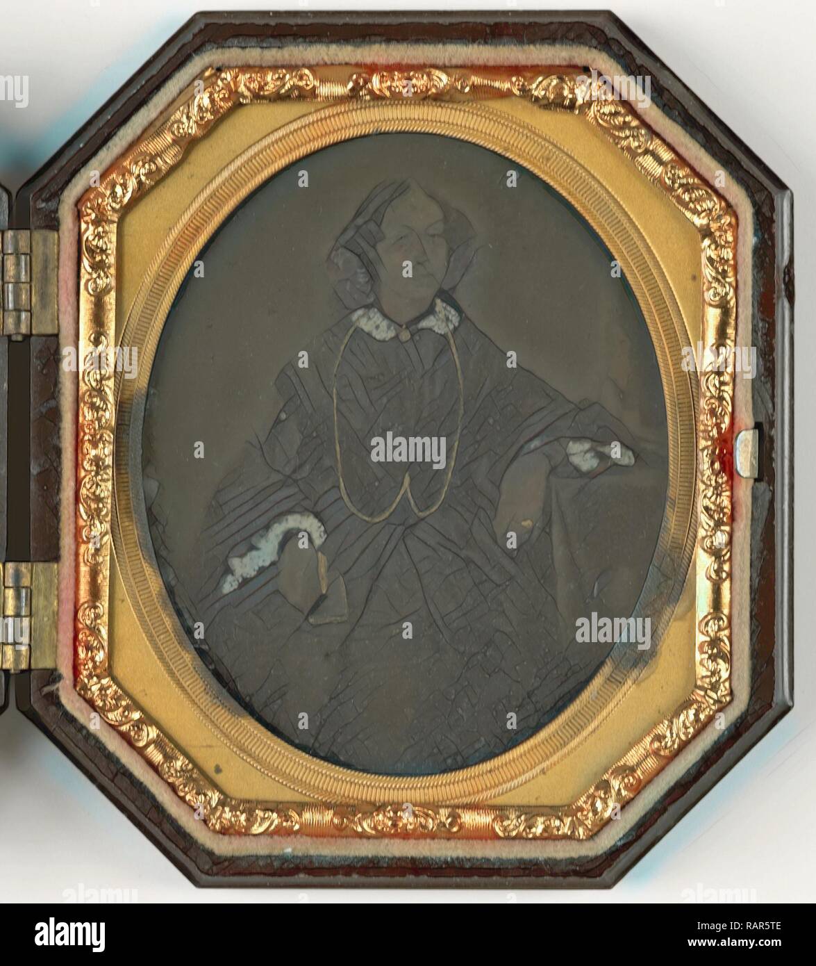 Portrait woman, Anonymous. Reimagined by Gibon. Classic art with a ...