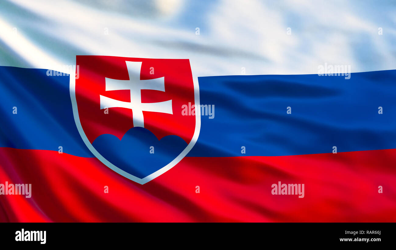 Slovakia flag hi-res stock photography and images - Alamy