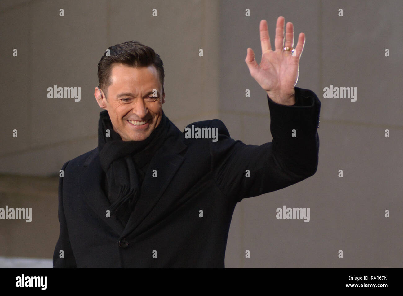Hugh Jackman Performing at Today Show at Rockefeller Center Featuring ...