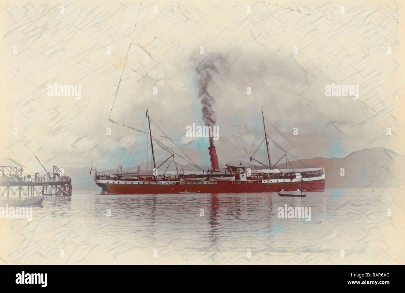 Steamship 1900 hi-res stock photography and images - Alamy