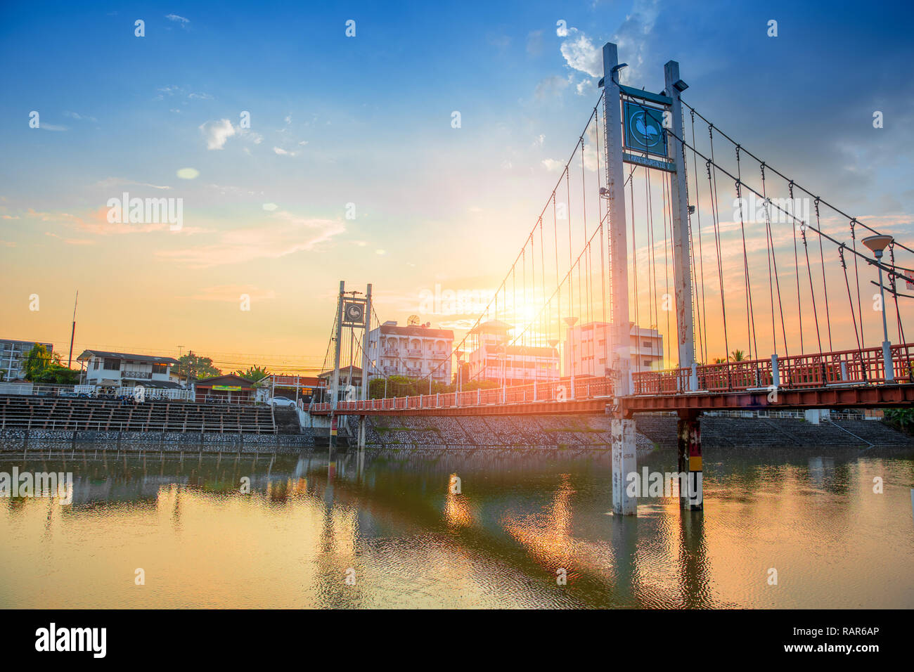 Wire rope bridge hi-res stock photography and images - Alamy
