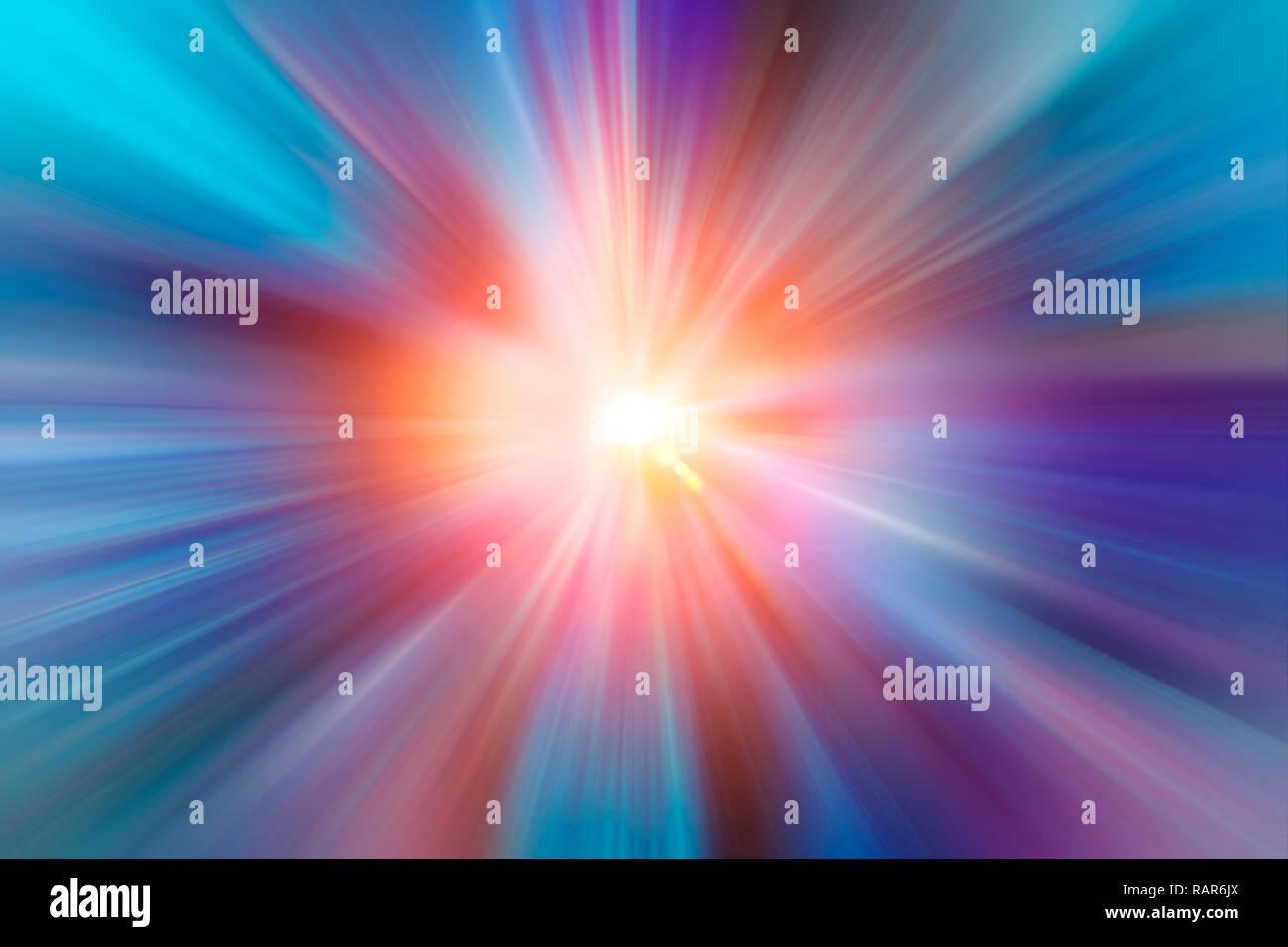 zoom blur lighting speed effect - Image Stock Photo - Alamy