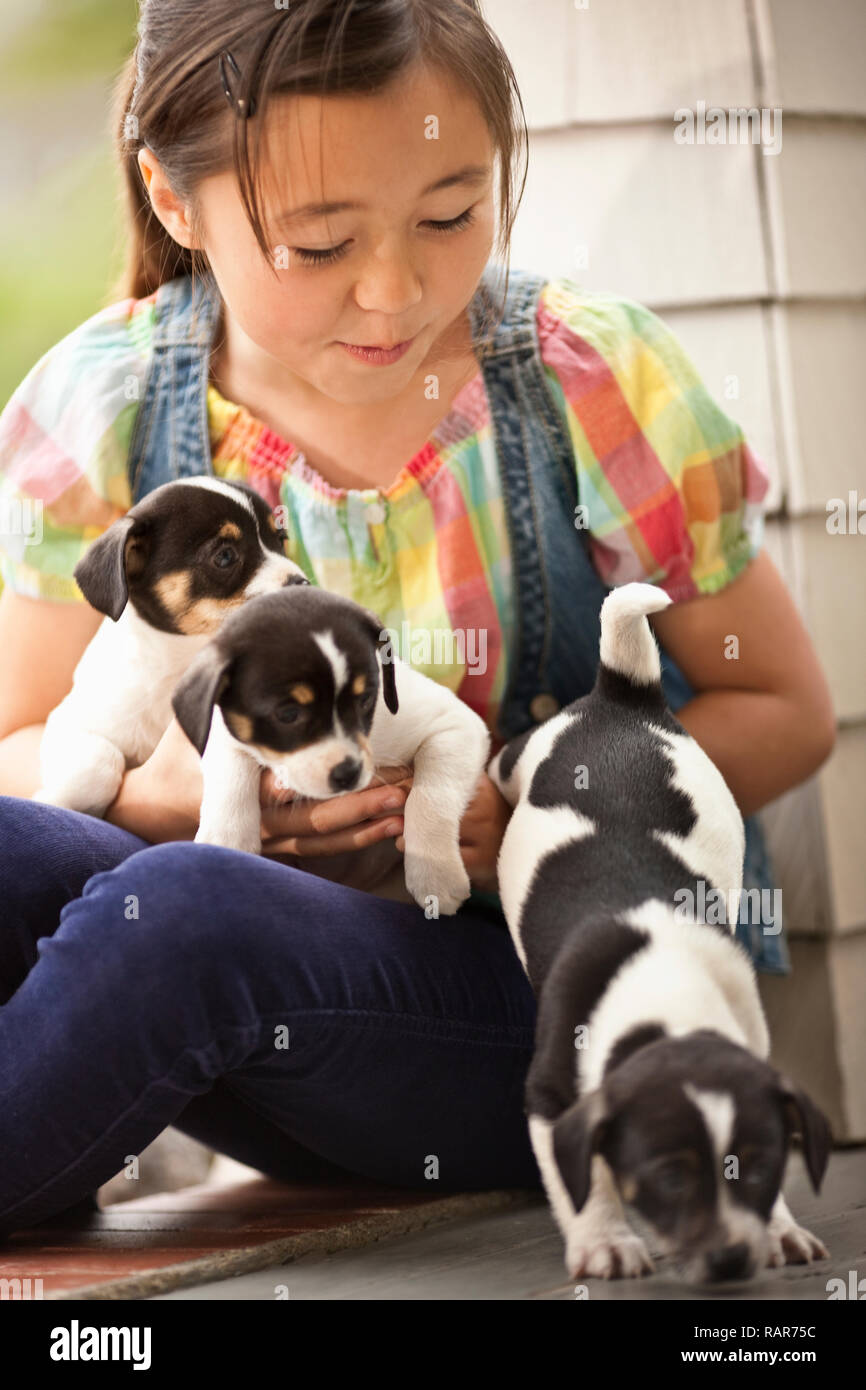 Girl Loves Her Dog Stock Photos & Girl Loves Her Dog Stock Images - Alamy