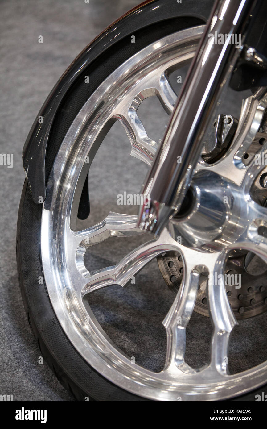 Color image of a motorcycle wheel Stock Photo - Alamy