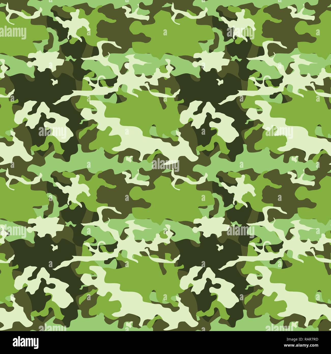 Green army camo vector texture - seamless military fashion pattern ...