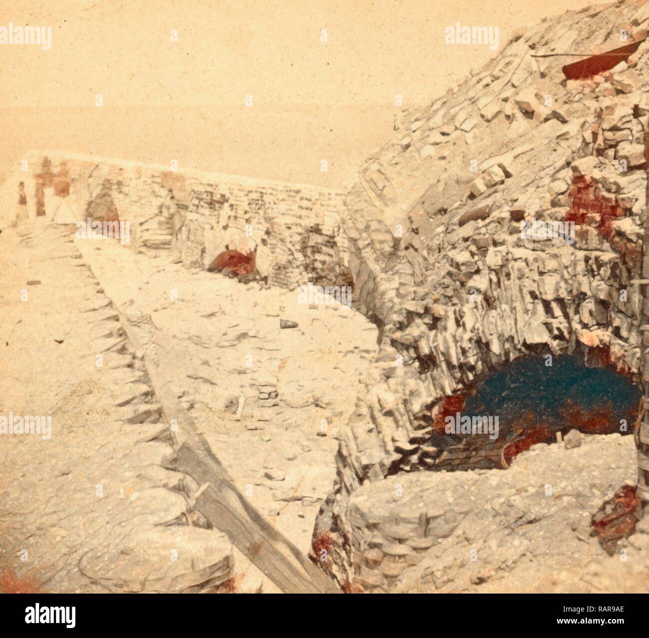 View of Fort Sumpter (i.e. Sumter), on the parapet, overlooking the ...