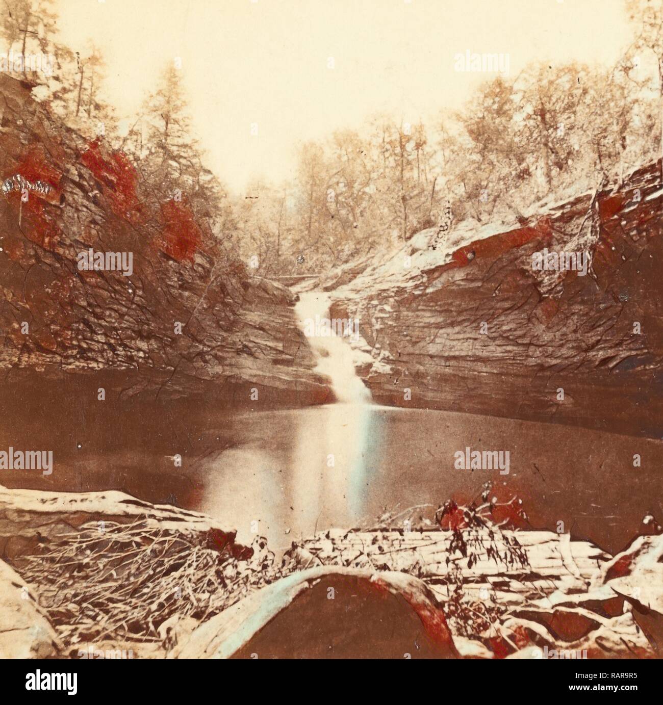 Lulu (i.e. Lula) Lake, on Lookout Mountain, US, USA, America, Vintage ...