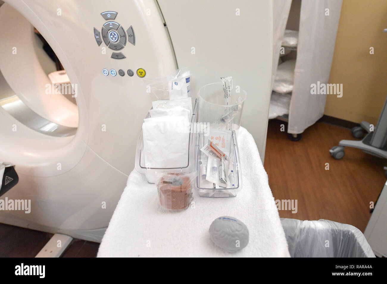 DECEMBER 03: Medical Equipment Image of CT Scan Machine Credit MPI22 ...
