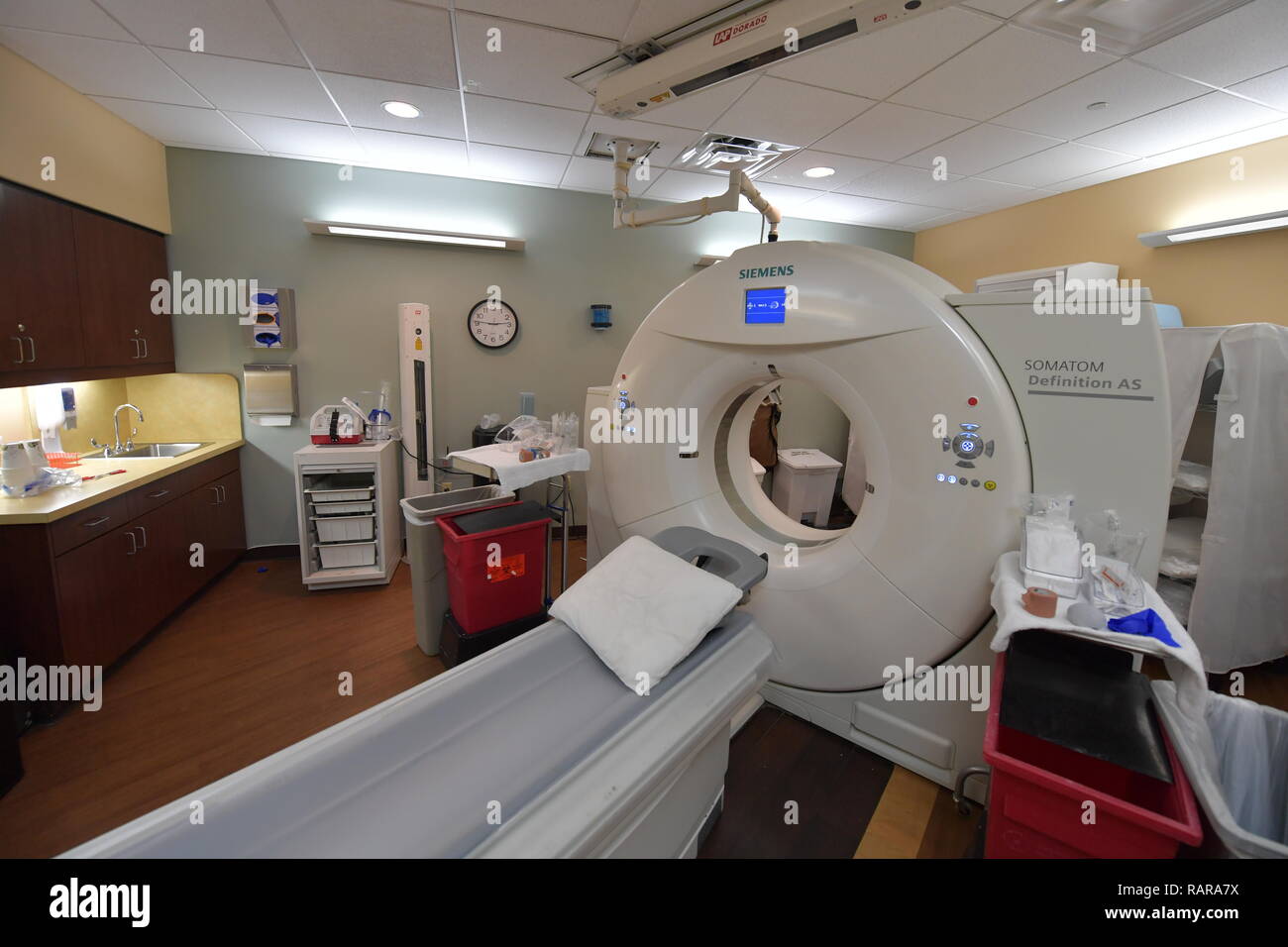 DECEMBER 03: Medical Equipment Image of CT Scan Machine Credit MPI22 ...