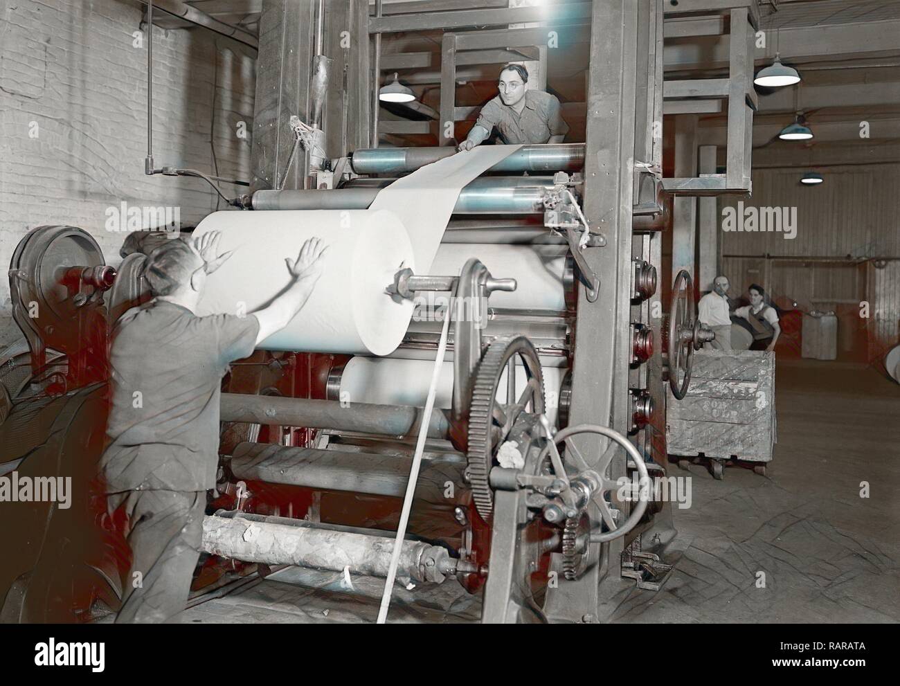 Mt. Holyoke, Massachusetts - Paper. American Writing Paper Co. Super ...