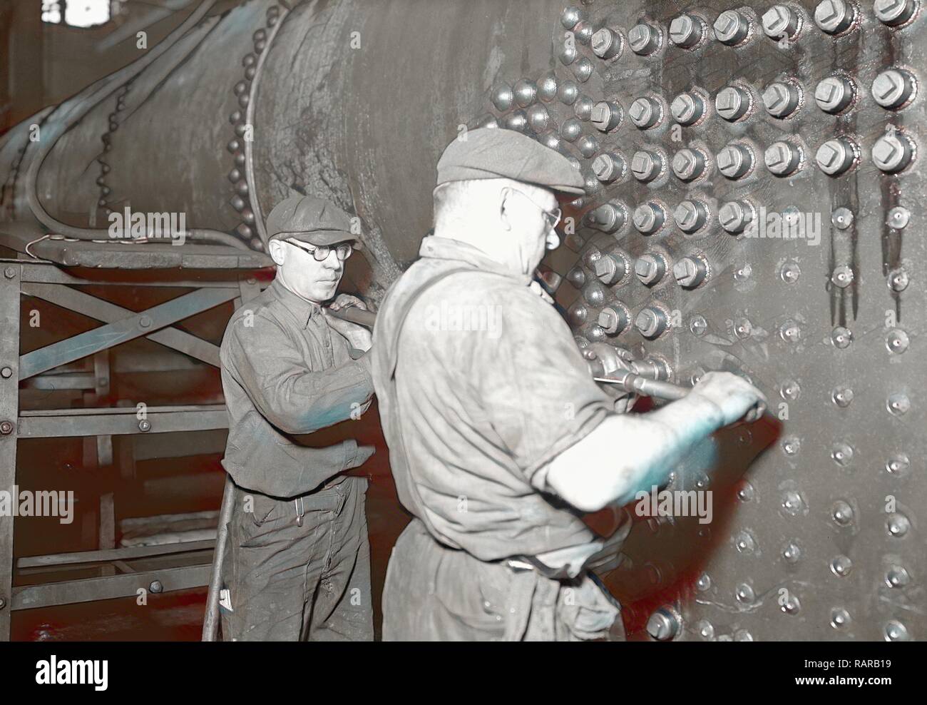 Eddystone, Pennsylvania - Railroad parts. Baldwin Locomotive Works ...