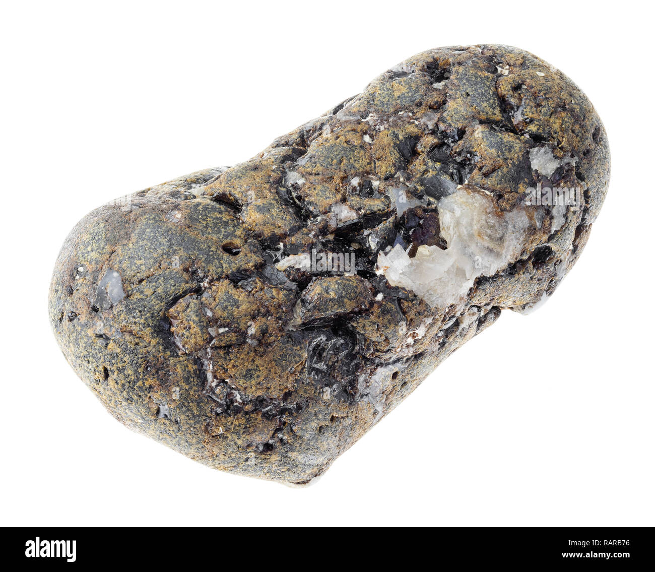 macro photography of natural mineral from geological collection ...