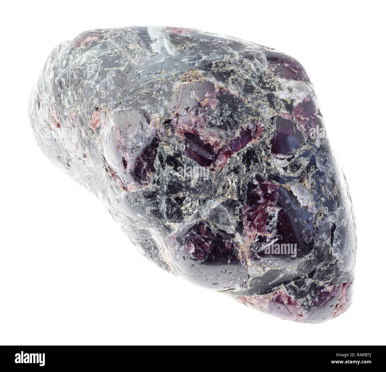 Polished Almandine Garnet