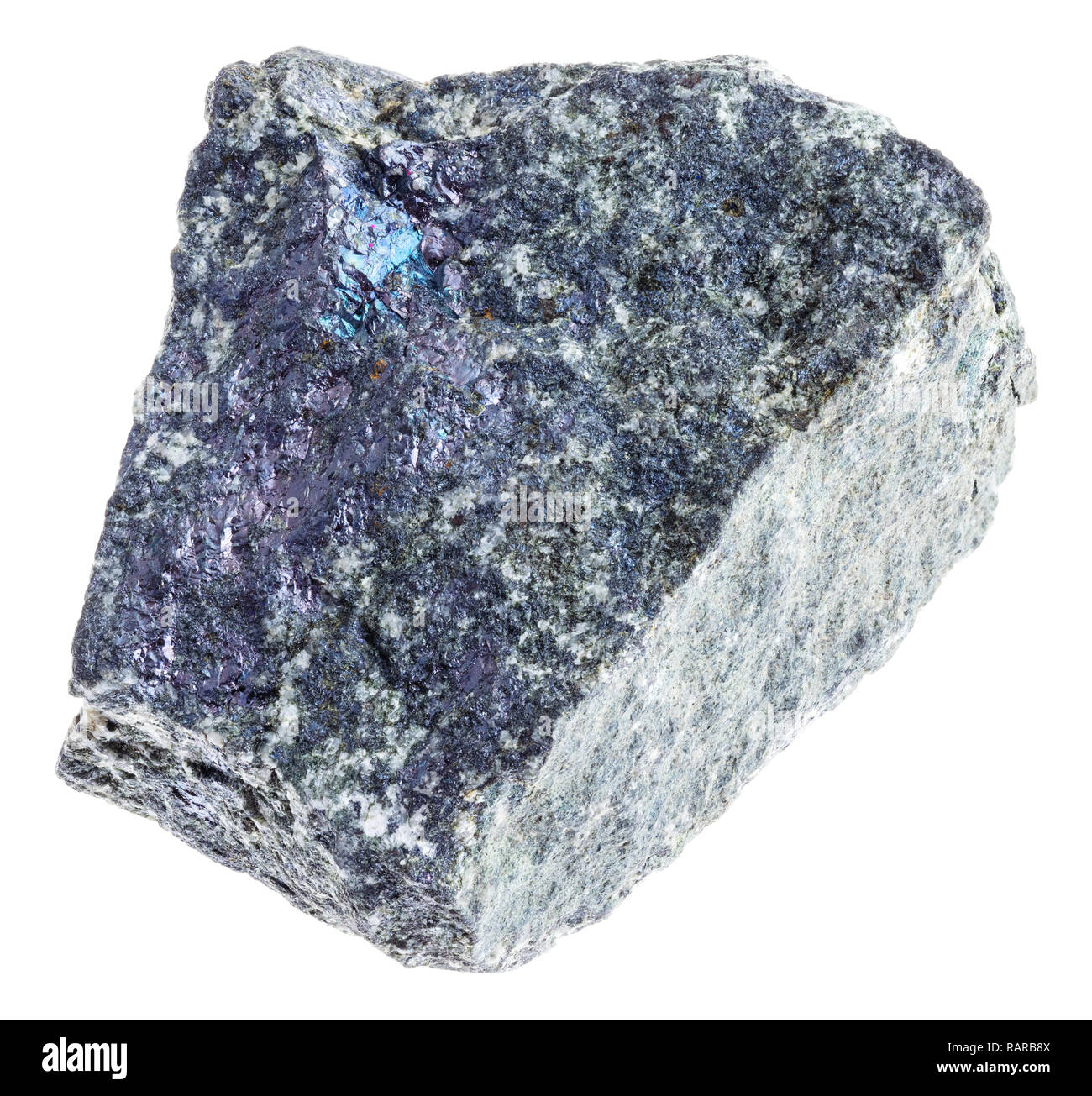 macro photography of natural mineral from geological collection - rough ...