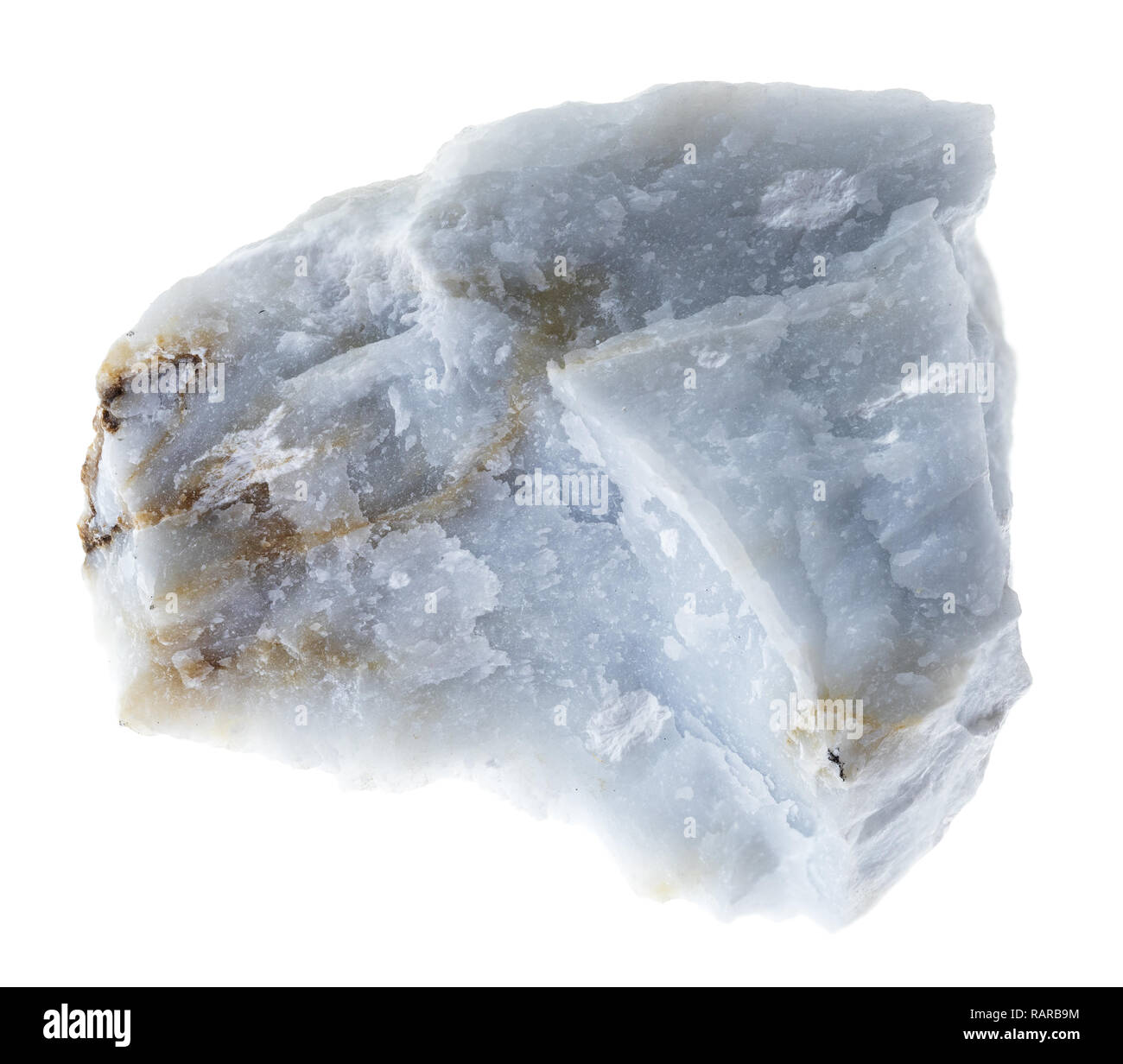 macro photography of natural mineral from geological collection - rough ...