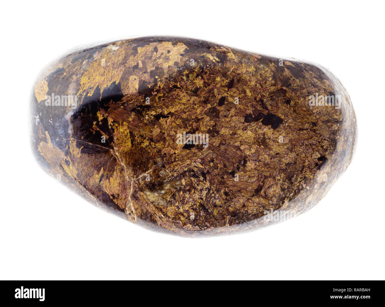 macro photography of natural mineral from geological collection ...