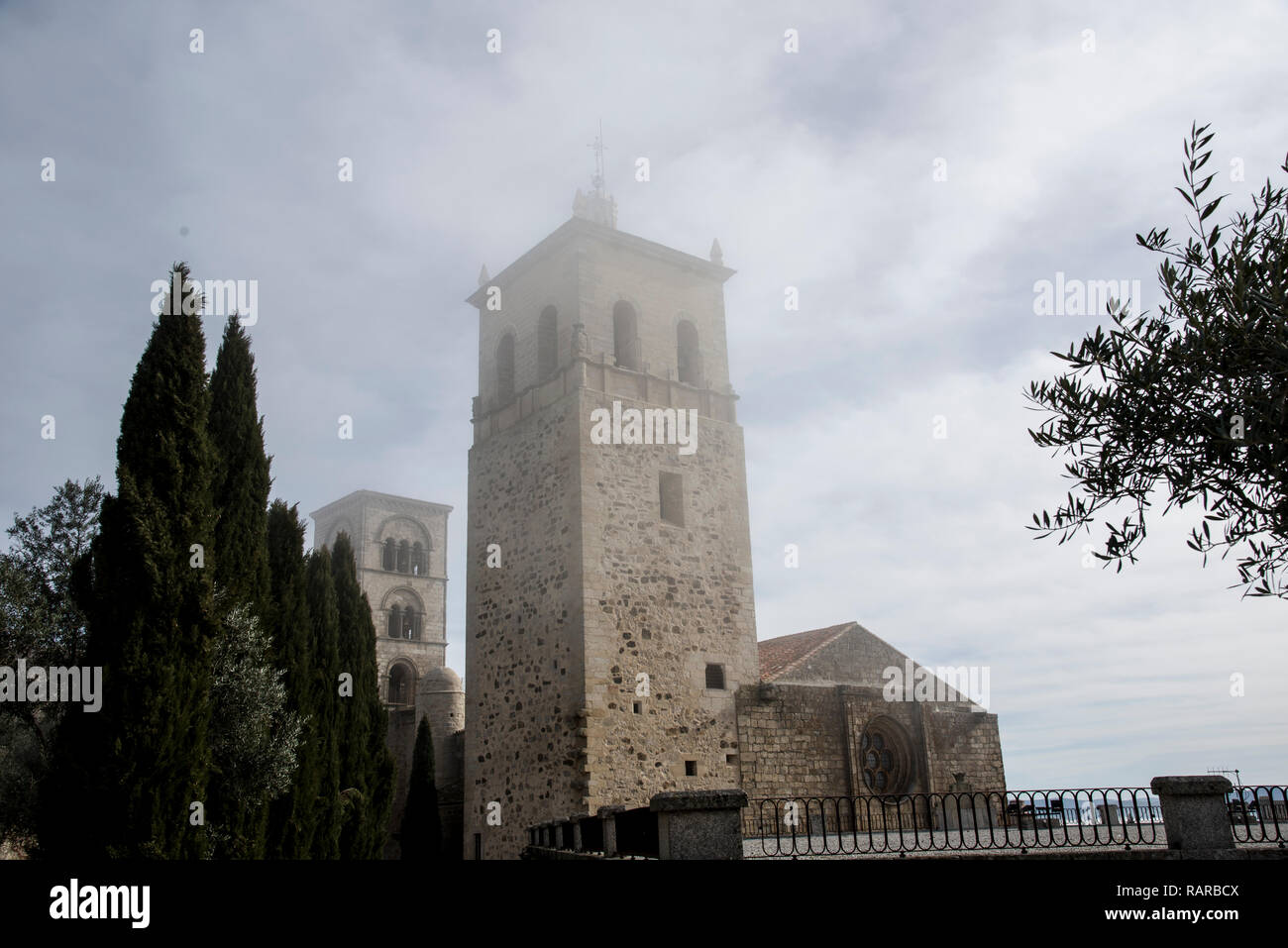 Monumental city of Trujillo, Spain Stock Photo - Alamy
