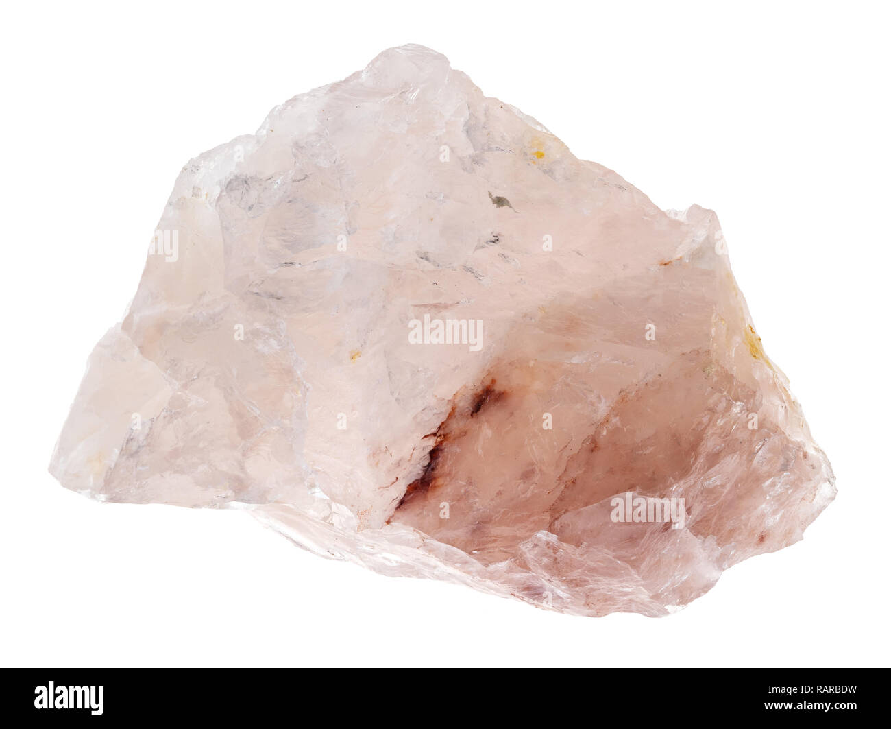 macro photography of natural mineral from geological collection - rough ...