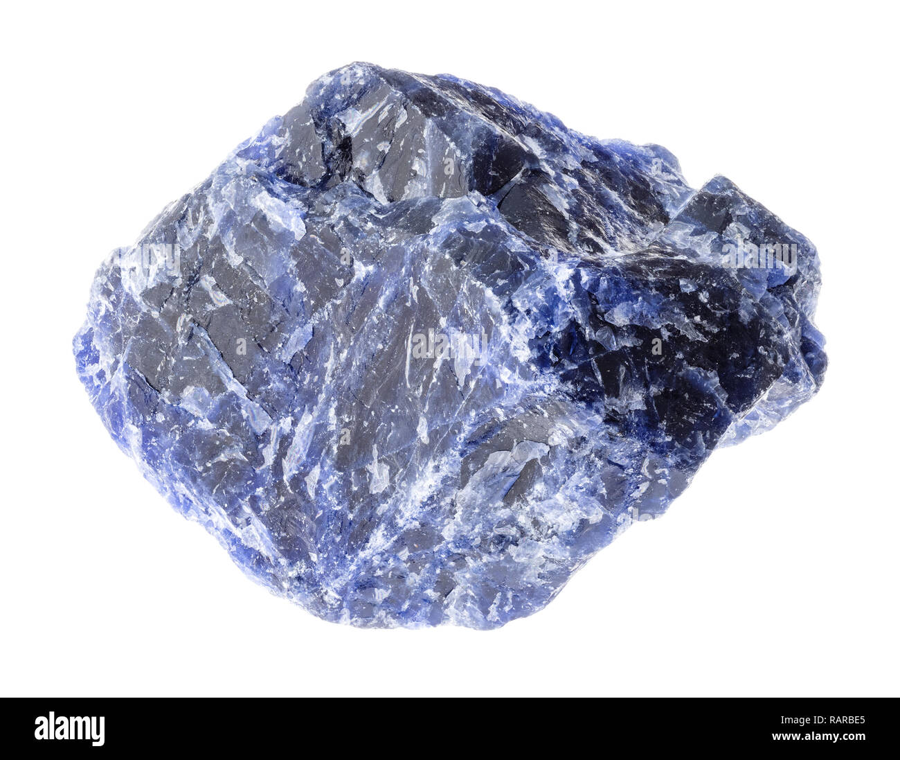 macro photography of natural mineral from geological collection - rough ...