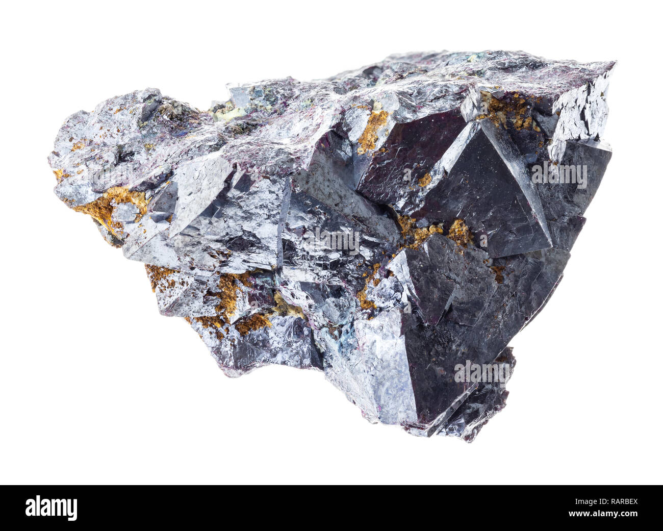 macro photography of natural mineral from geological collection - raw ...