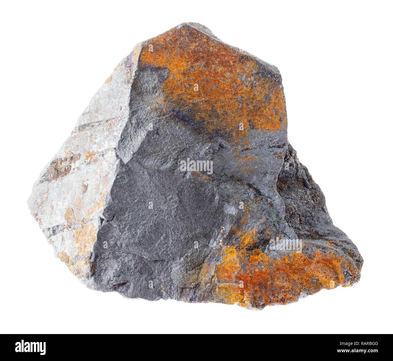 macro photography of natural mineral from geological collection - rough ...