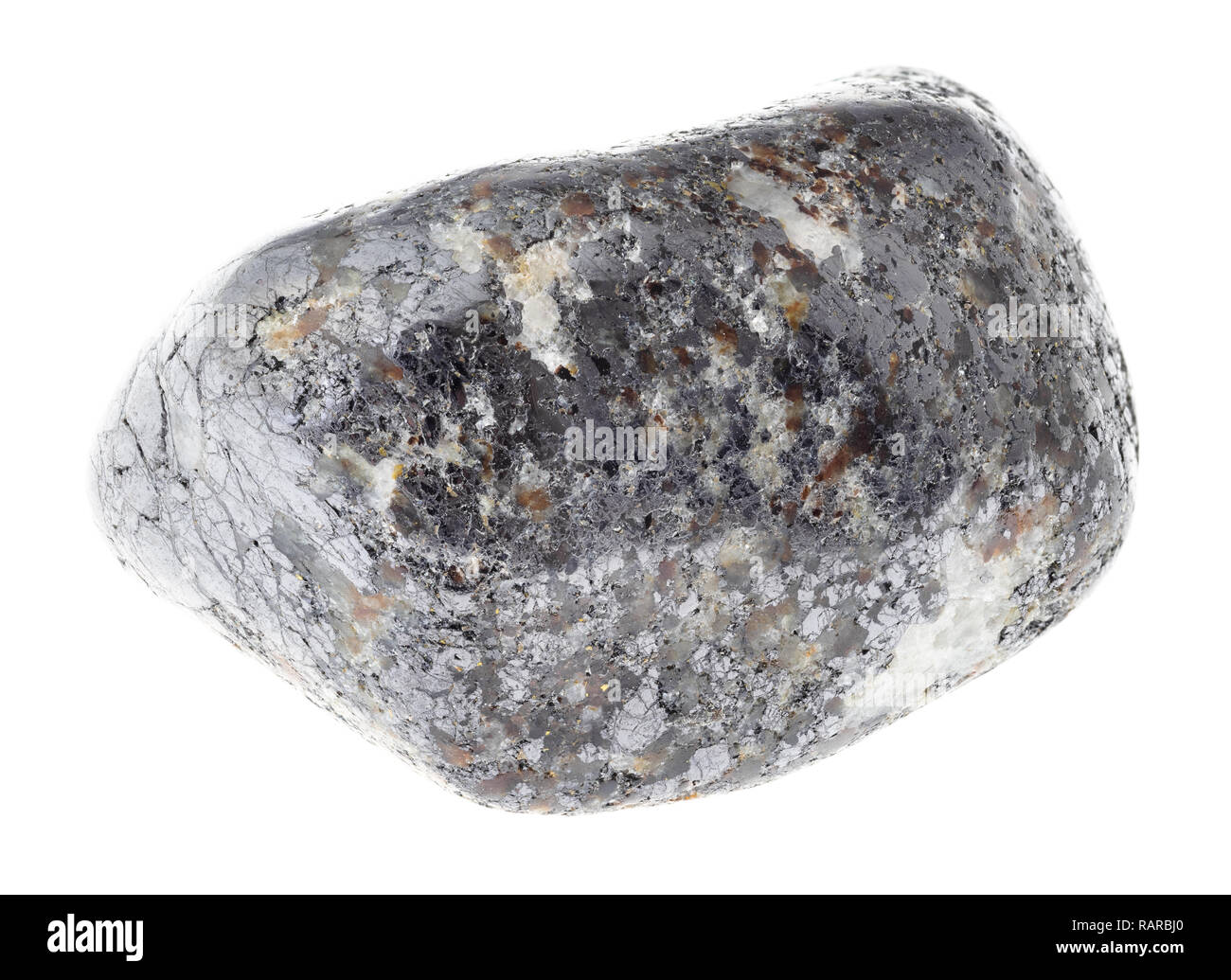 macro photography of natural mineral from geological collection ...