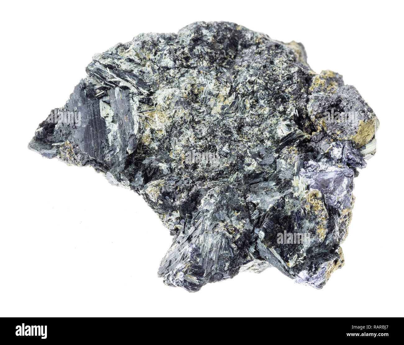 macro photography of natural mineral from geological collection - raw ...