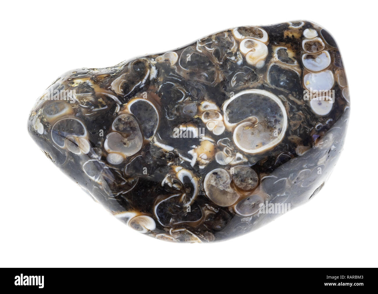 macro photography of natural mineral from geological collection ...