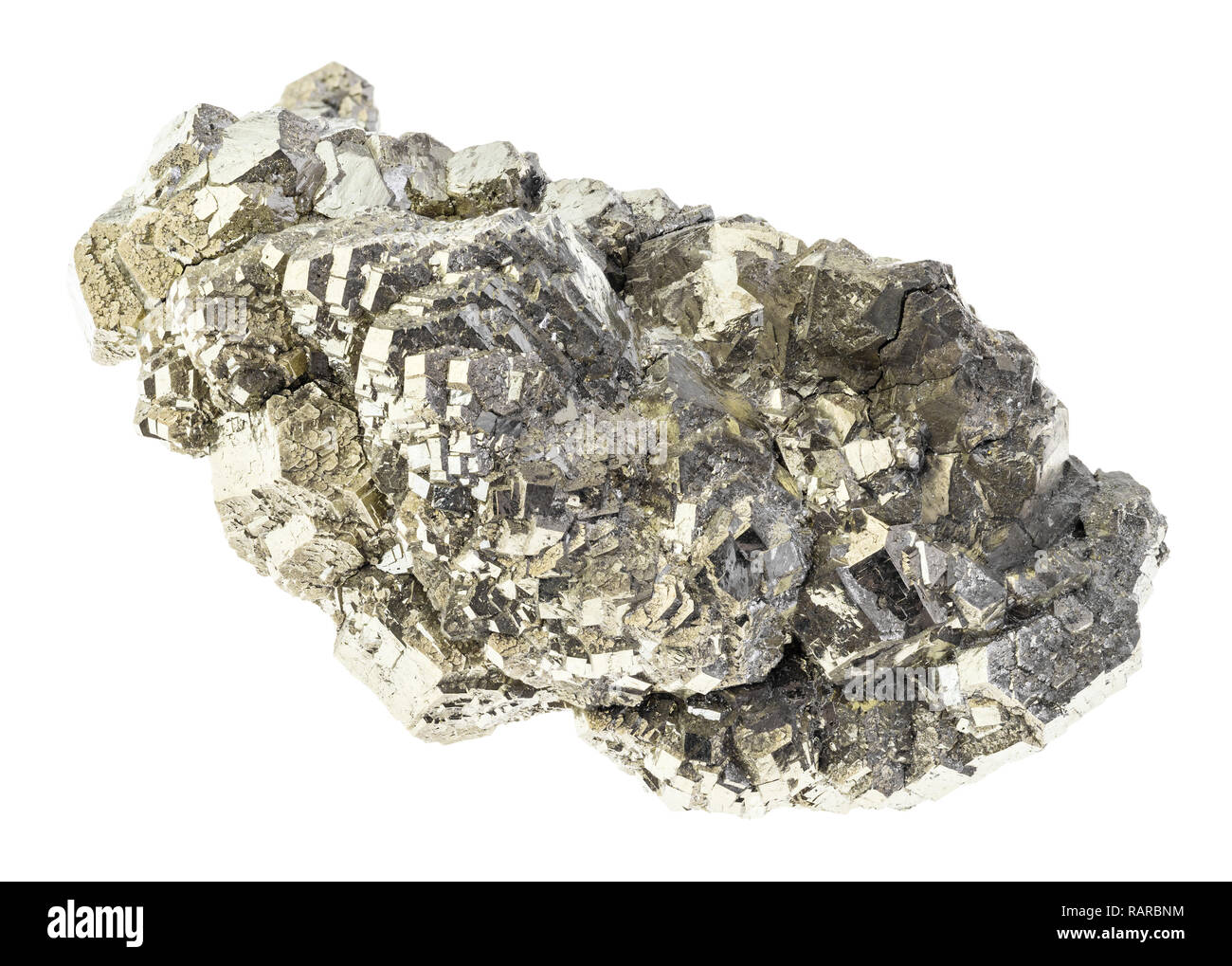 macro photography of natural mineral from geological collection - rough ...