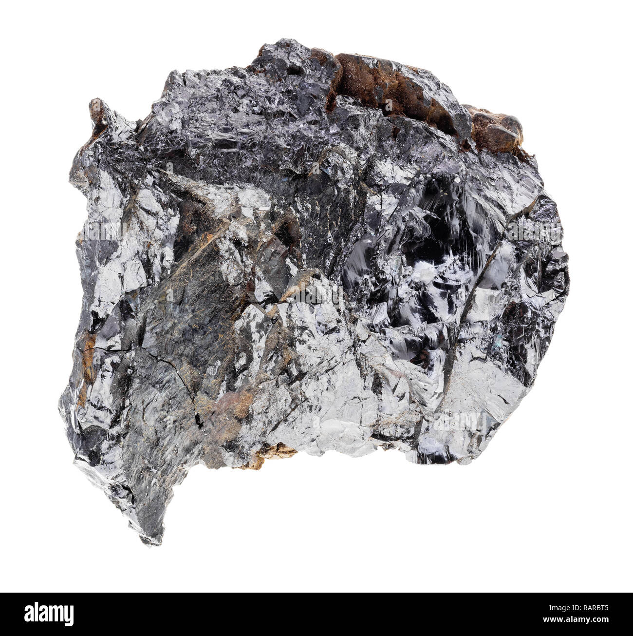 macro photography of natural mineral from geological collection - raw ...